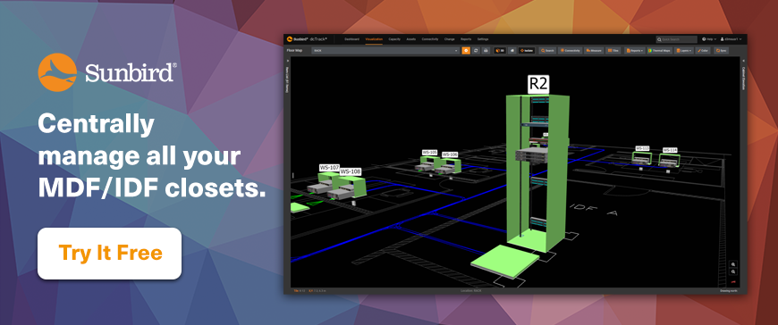 10 Ways to Improve MDF/IDF Closet Management | Sunbird DCIM